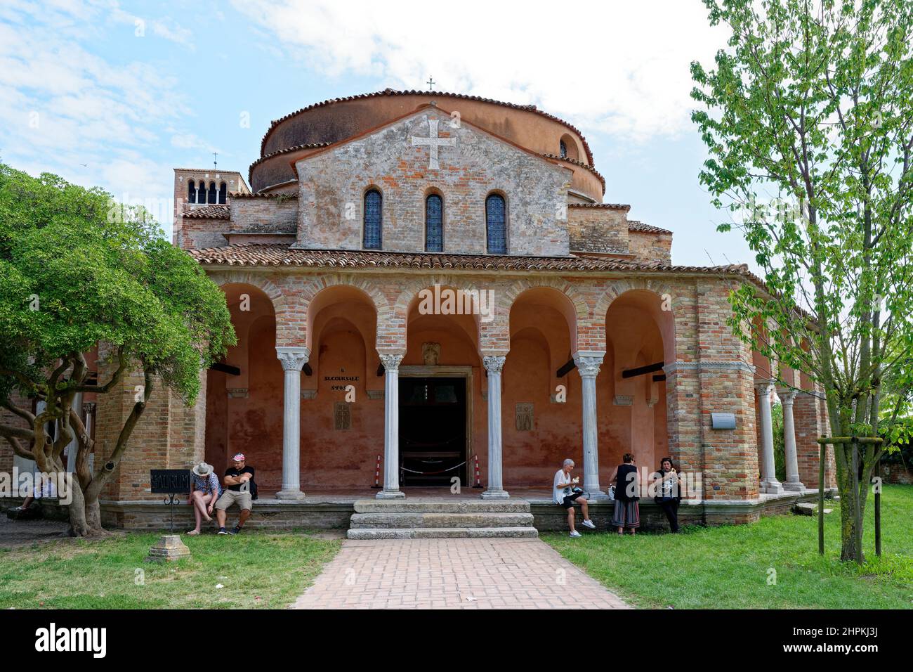 Torcello chiesa di santa fosca hi-res stock photography and images - Alamy