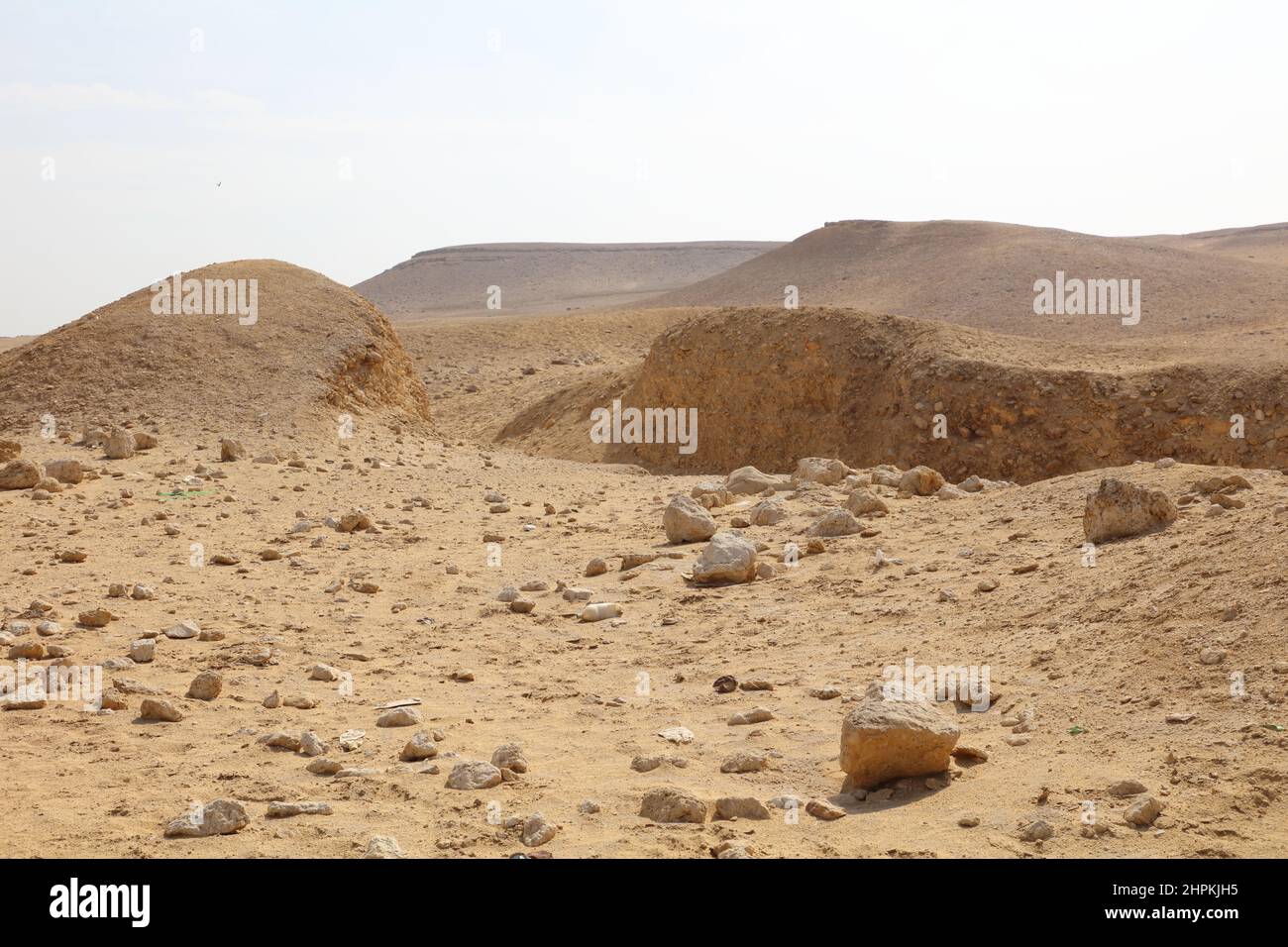 The desert plateau Stock Photo - Alamy