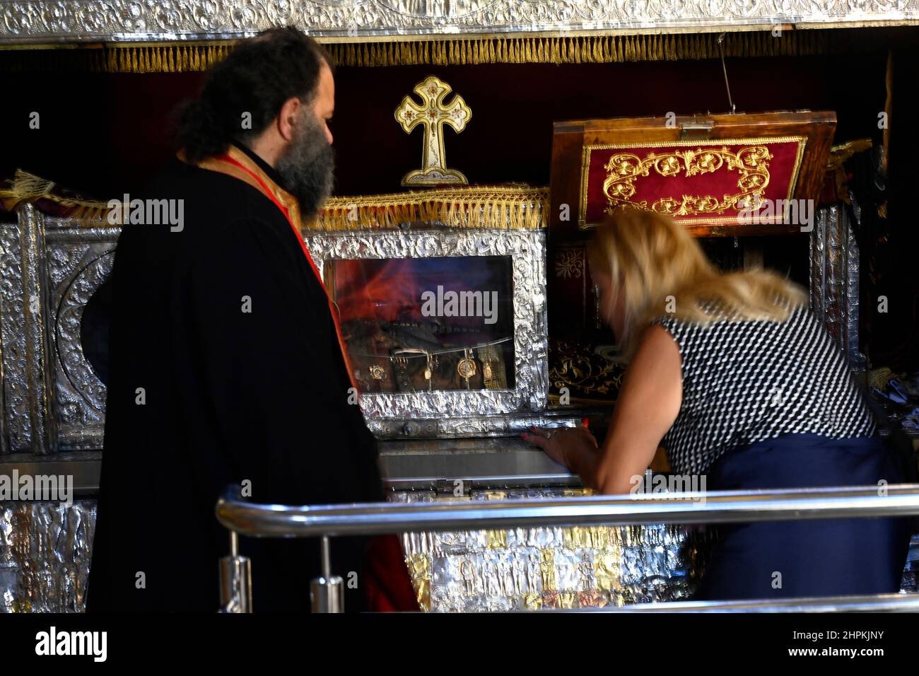 Sacred Monastery of Agios Gerasimos of Kefalonia, Kefalonia island ...