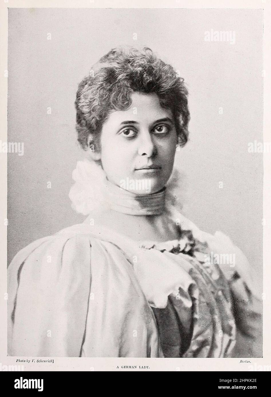 A German lady from the book ' The living races of mankind ' a popular ...