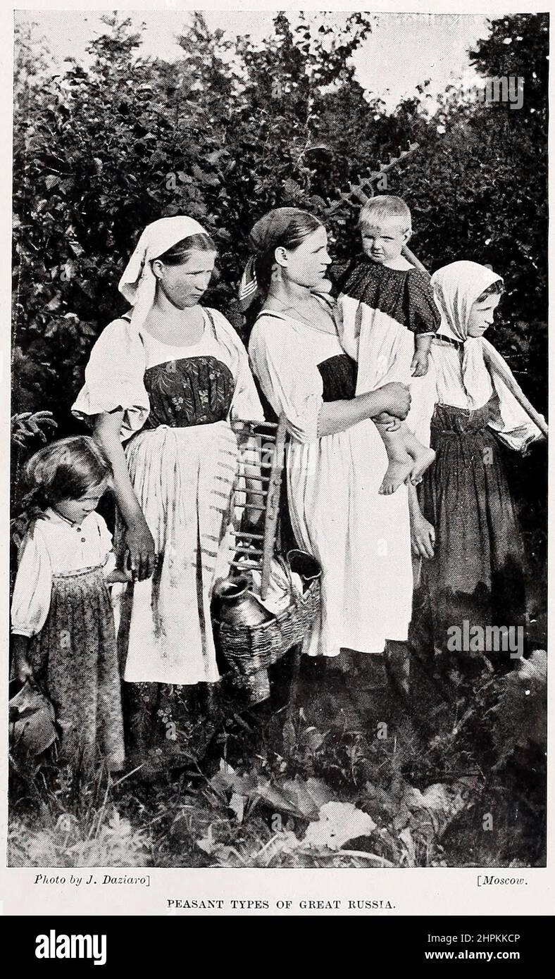 Peasant Type of Great Russia from the book ' The living races of ...