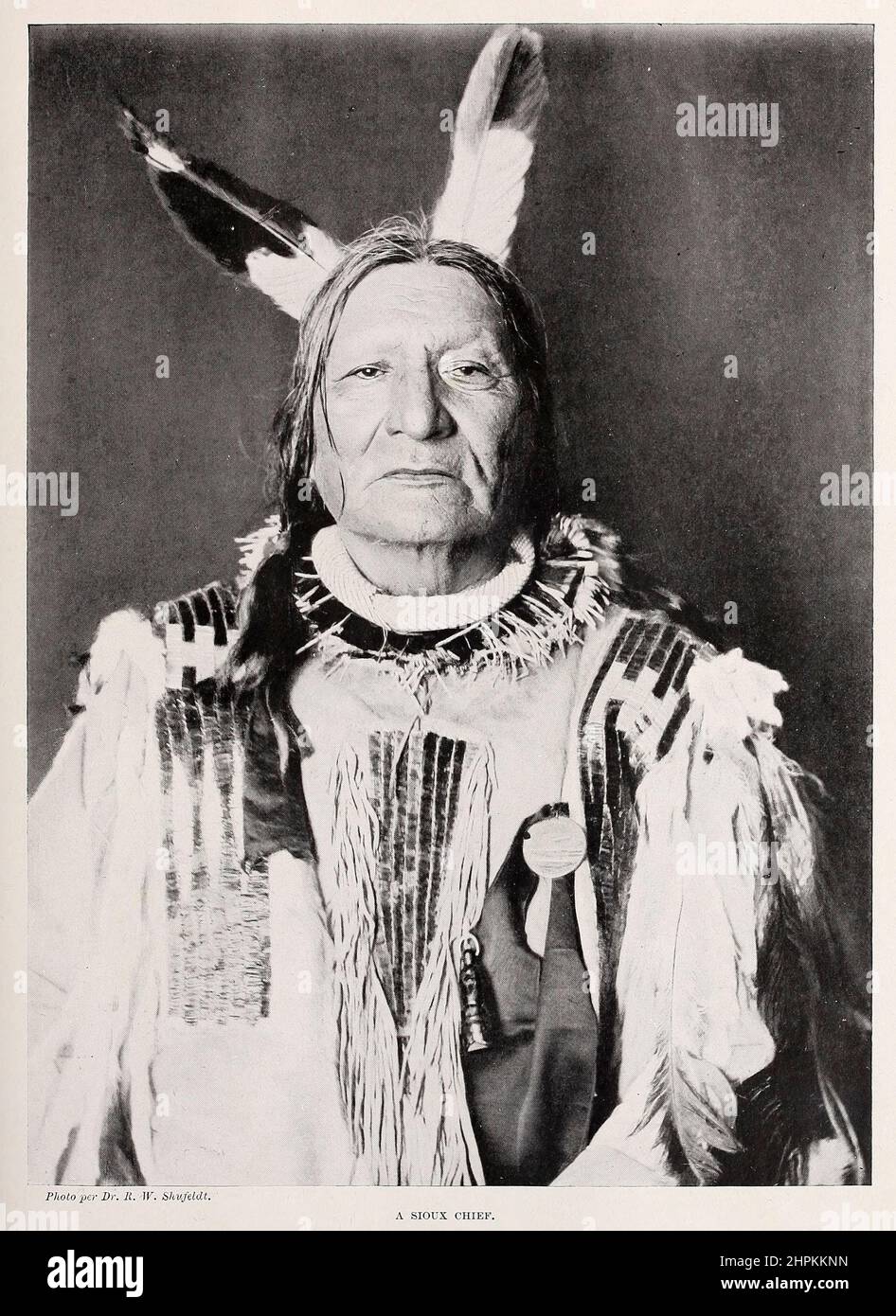 Native american sioux tribe chief hi-res stock photography and images ...