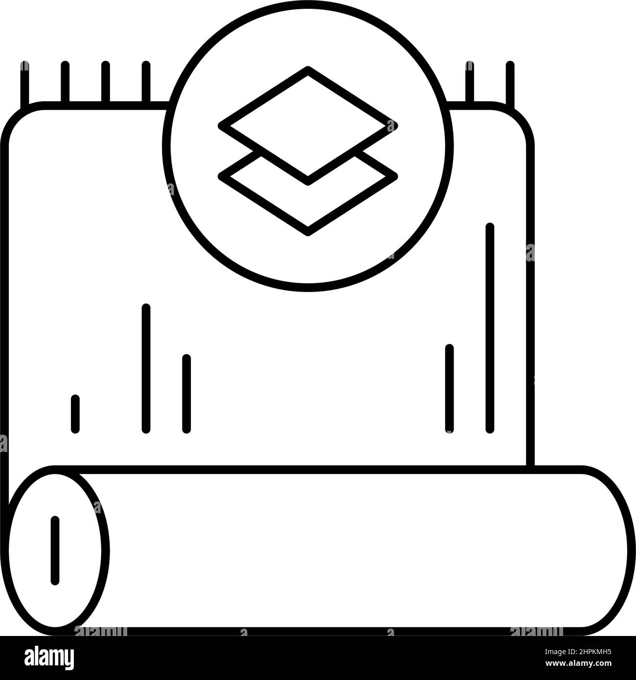 silk textile line icon vector illustration Stock Vector Image & Art - Alamy