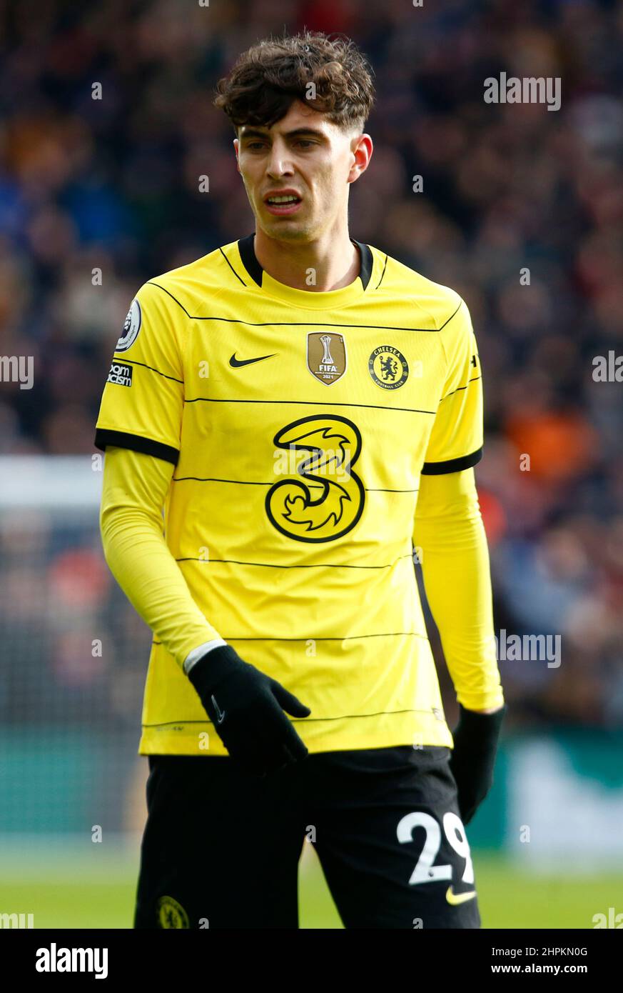 LONDON, United Kingdom, FEBRUARY 19: Chelsea's Kai Havertz during ...