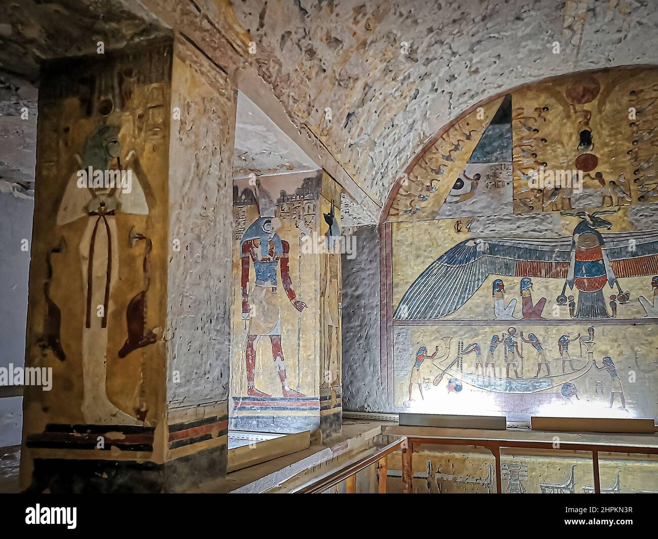 Egypt luxor valley kings tomb tausert hi-res stock photography and ...