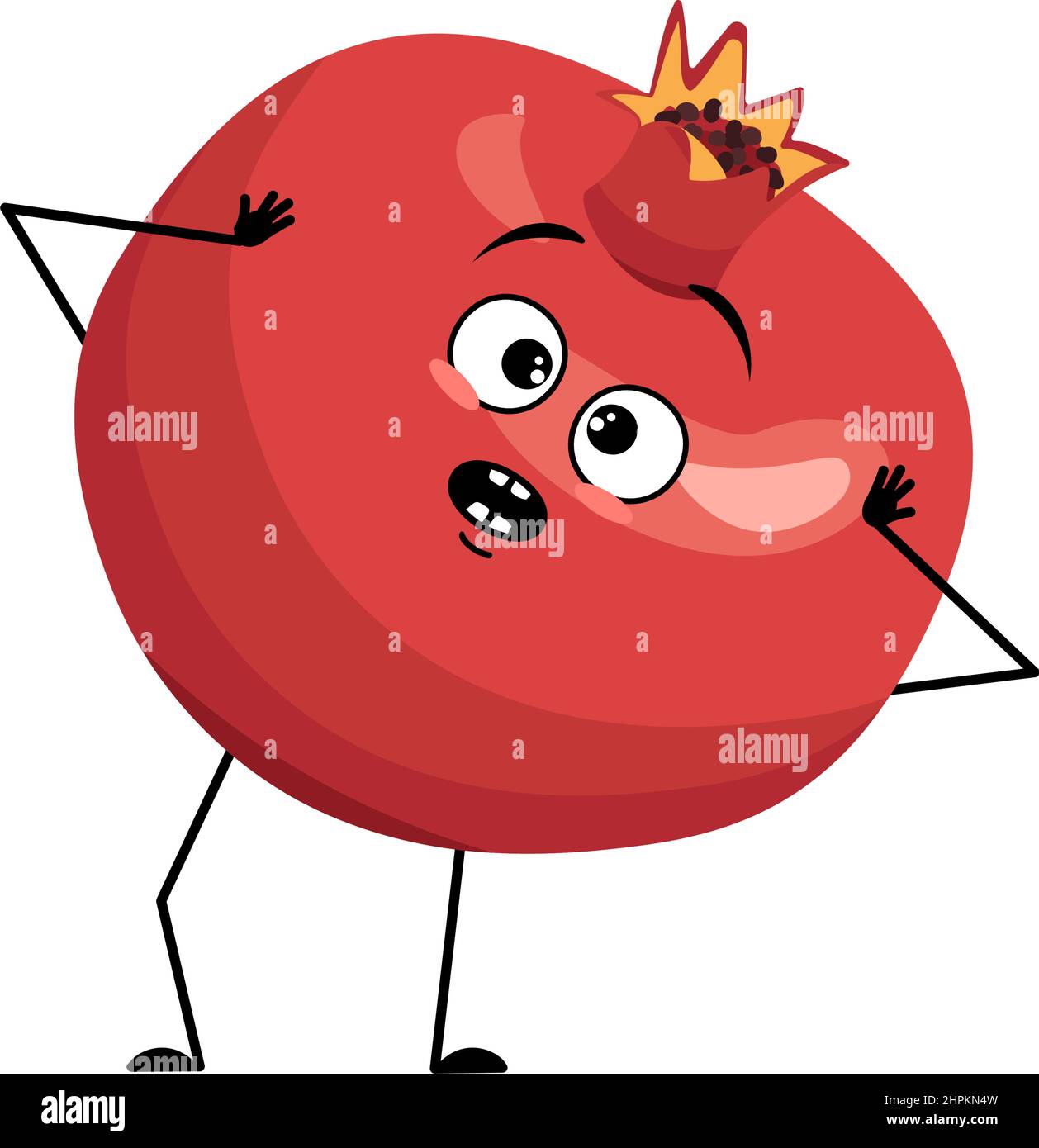 Scared shocked face eyes Cut Out Stock Images & Pictures - Alamy