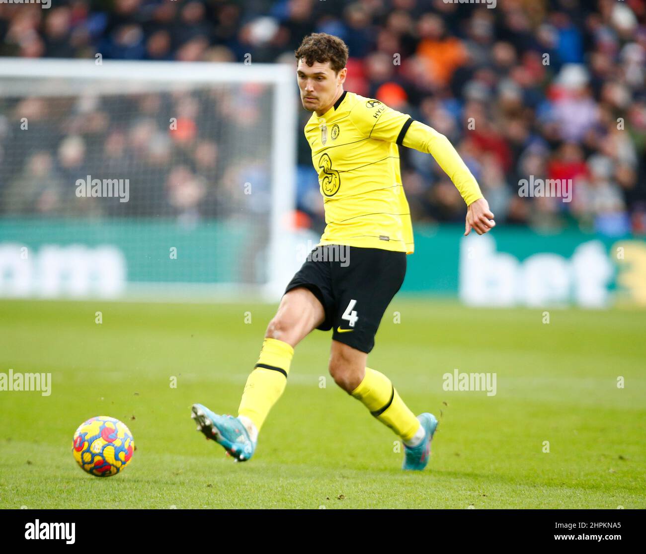 LONDON, United Kingdom, FEBRUARY 19: Chelsea's Andreas Christensen ...