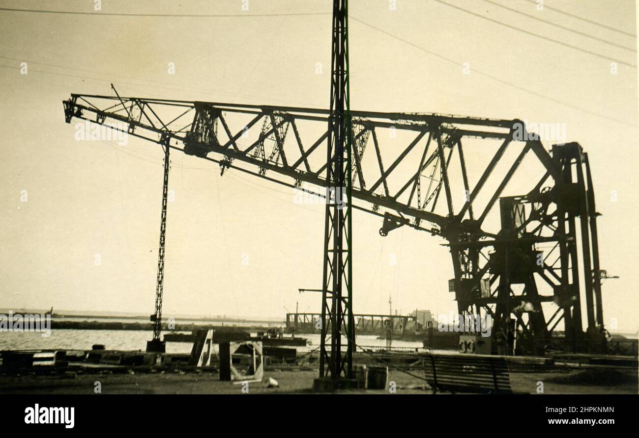 WWII WW2 german soldiers invades France - April 1941, Brest, Bretagne ...