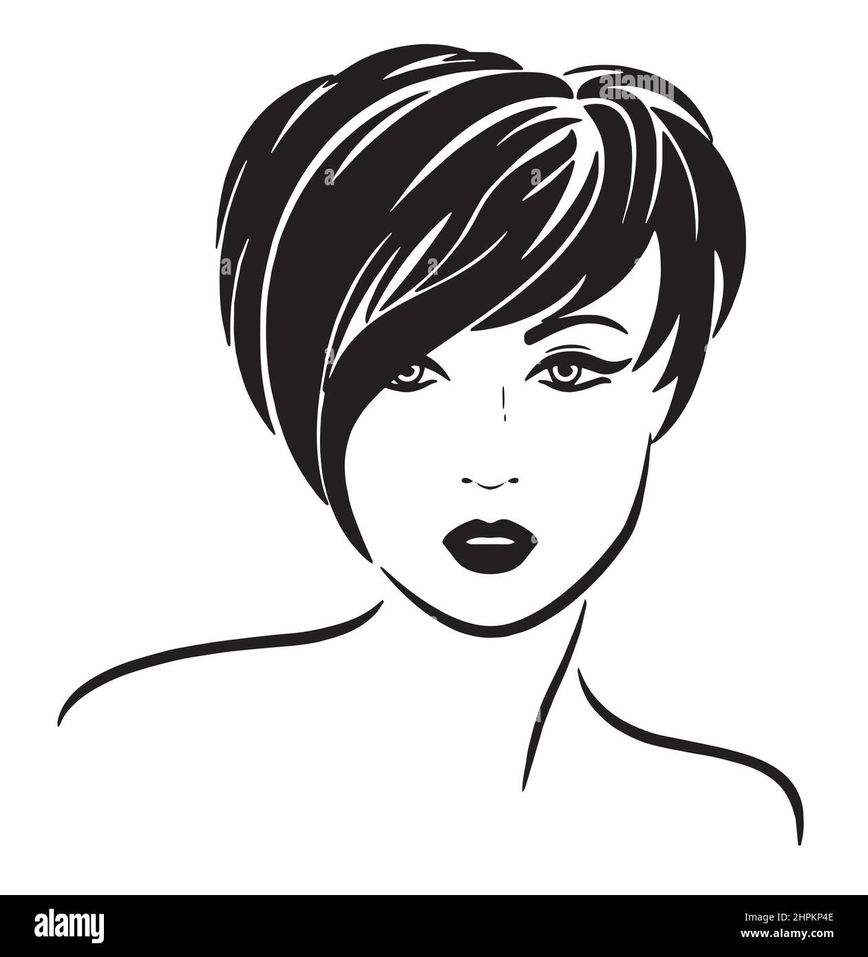 Human Potrait Stock Vector Images - Alamy