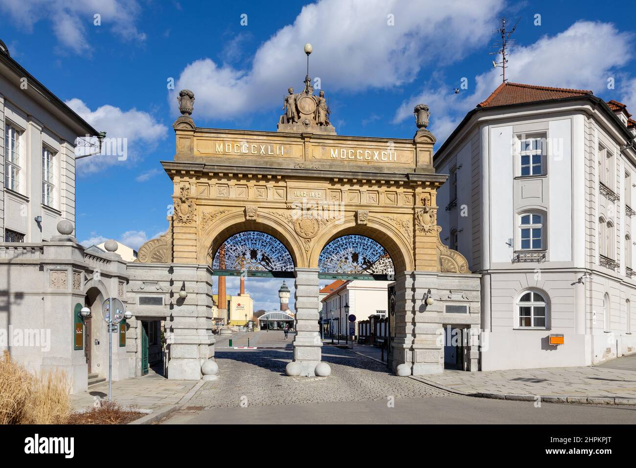 Plzensky pivovar Pilsner Urquell, Plzen, Ceska republika / brewery ...