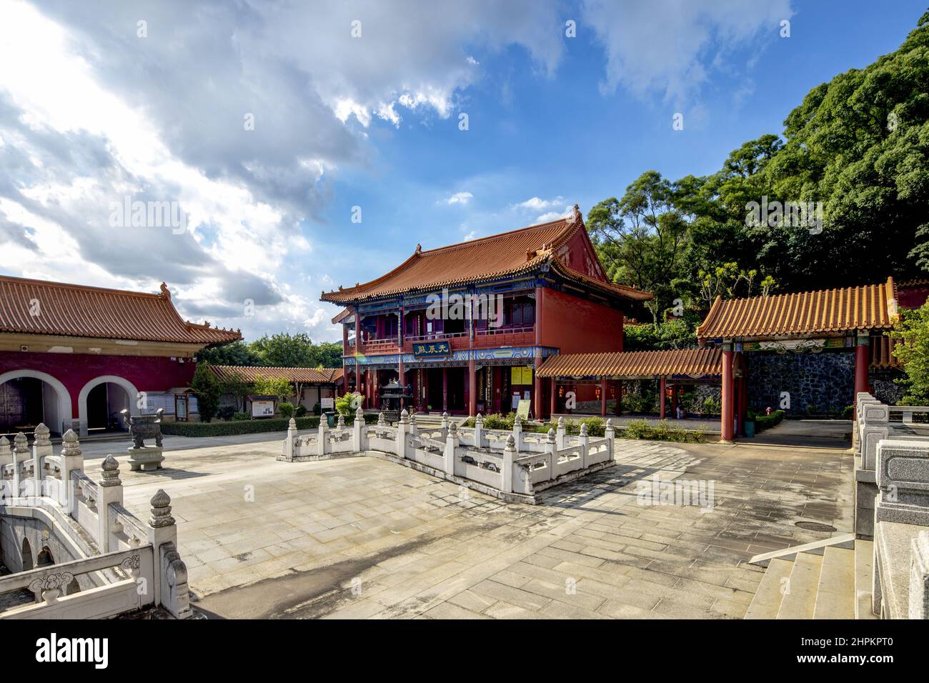 Jiangmen xinhui ziyun Taoist holy land Stock Photo - Alamy