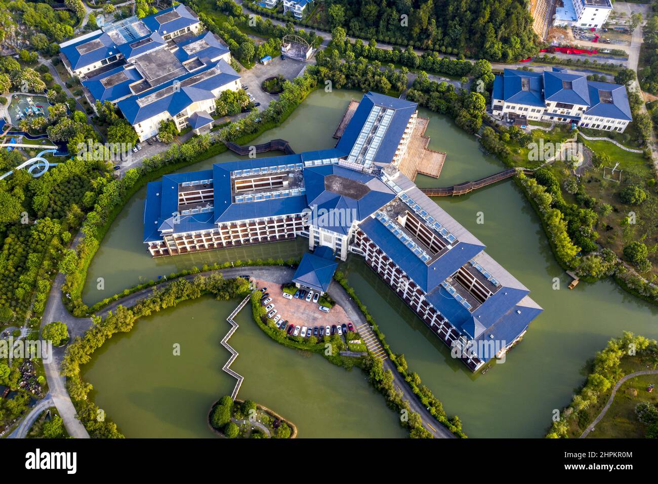 Shaoguan ruyuan palace international tourist resort Stock Photo - Alamy