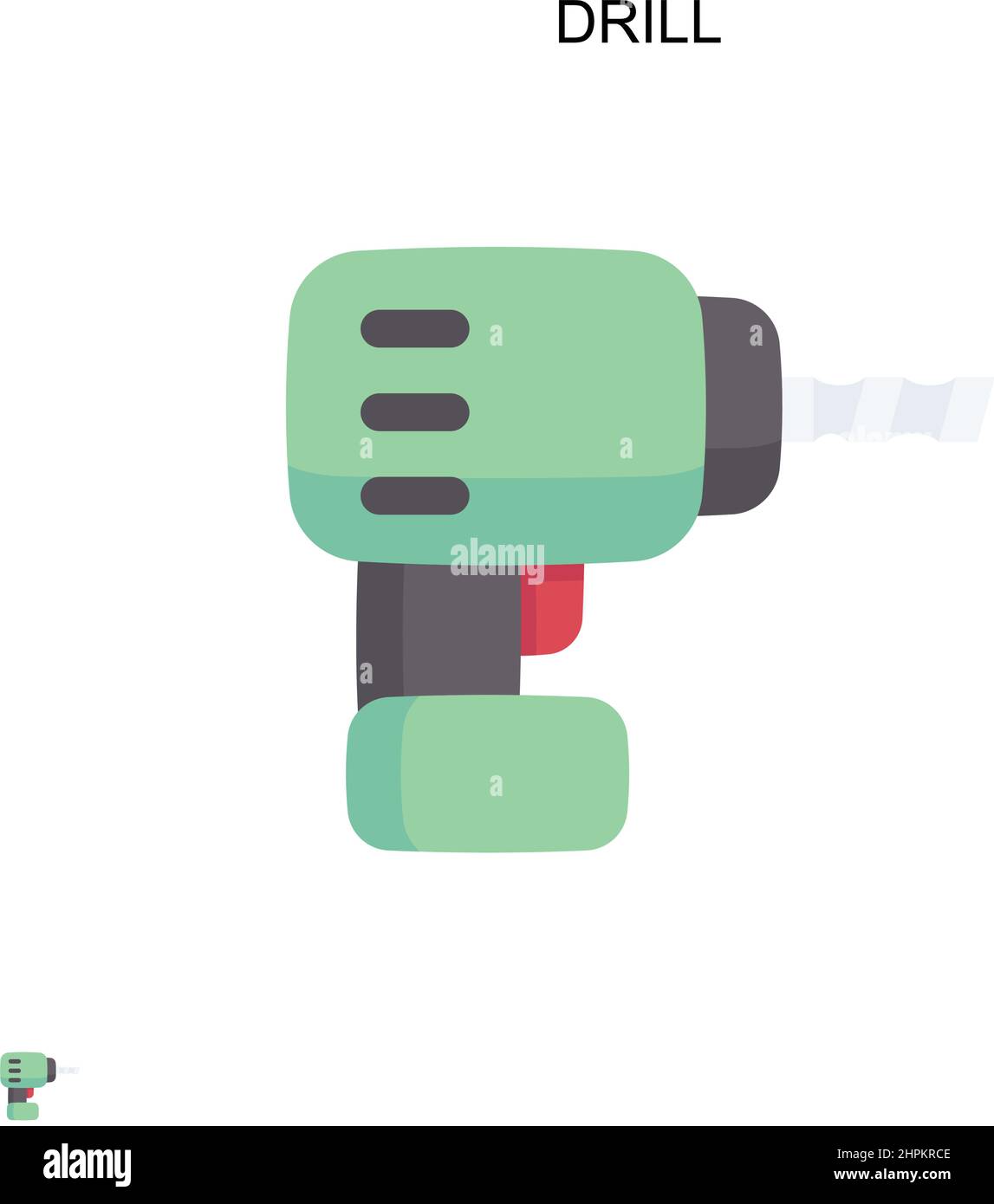 Drill symbol hi-res stock photography and images - Alamy