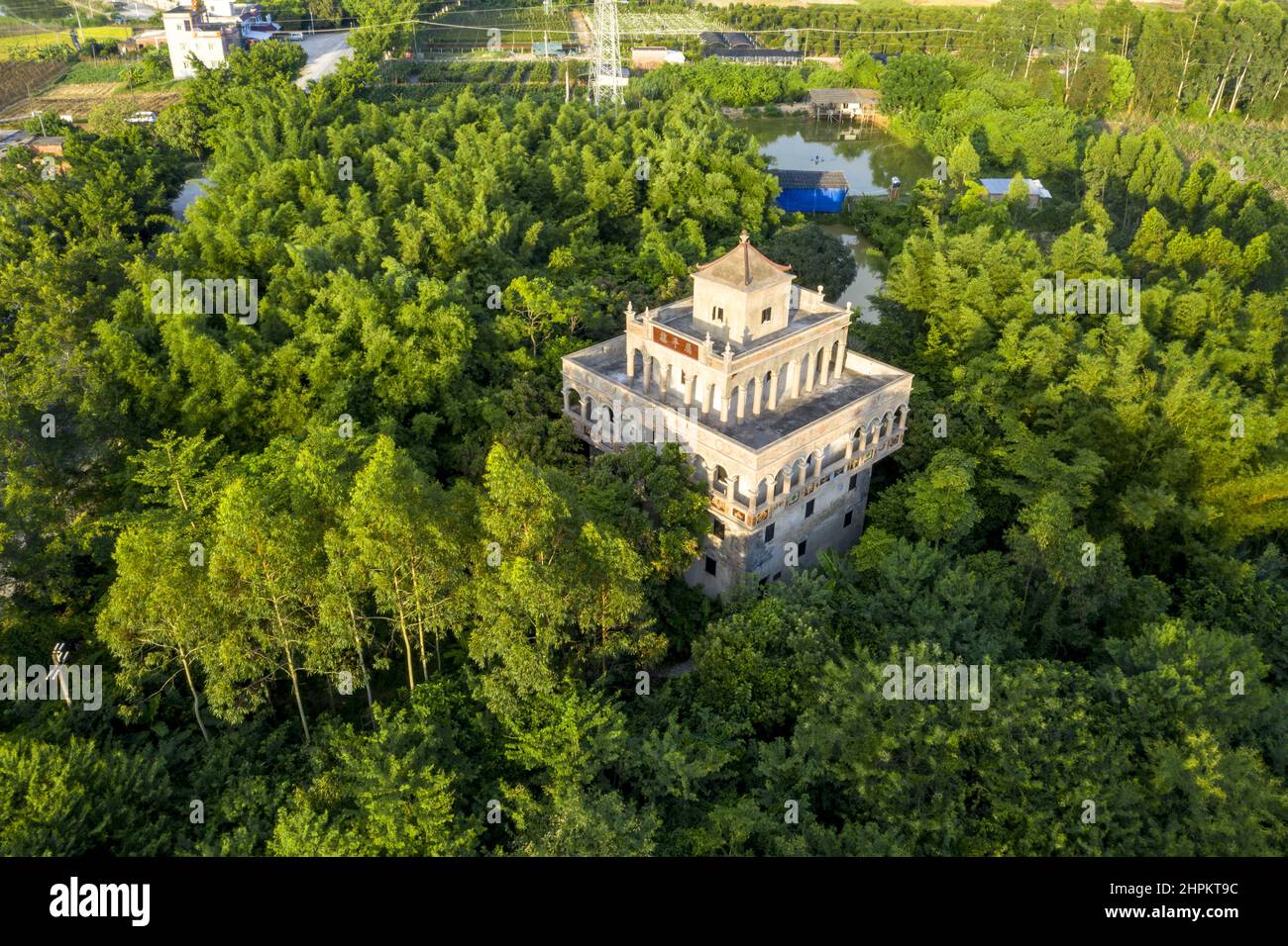 Kaiping diaolou and villages diaolou goose flat floor of the world ...