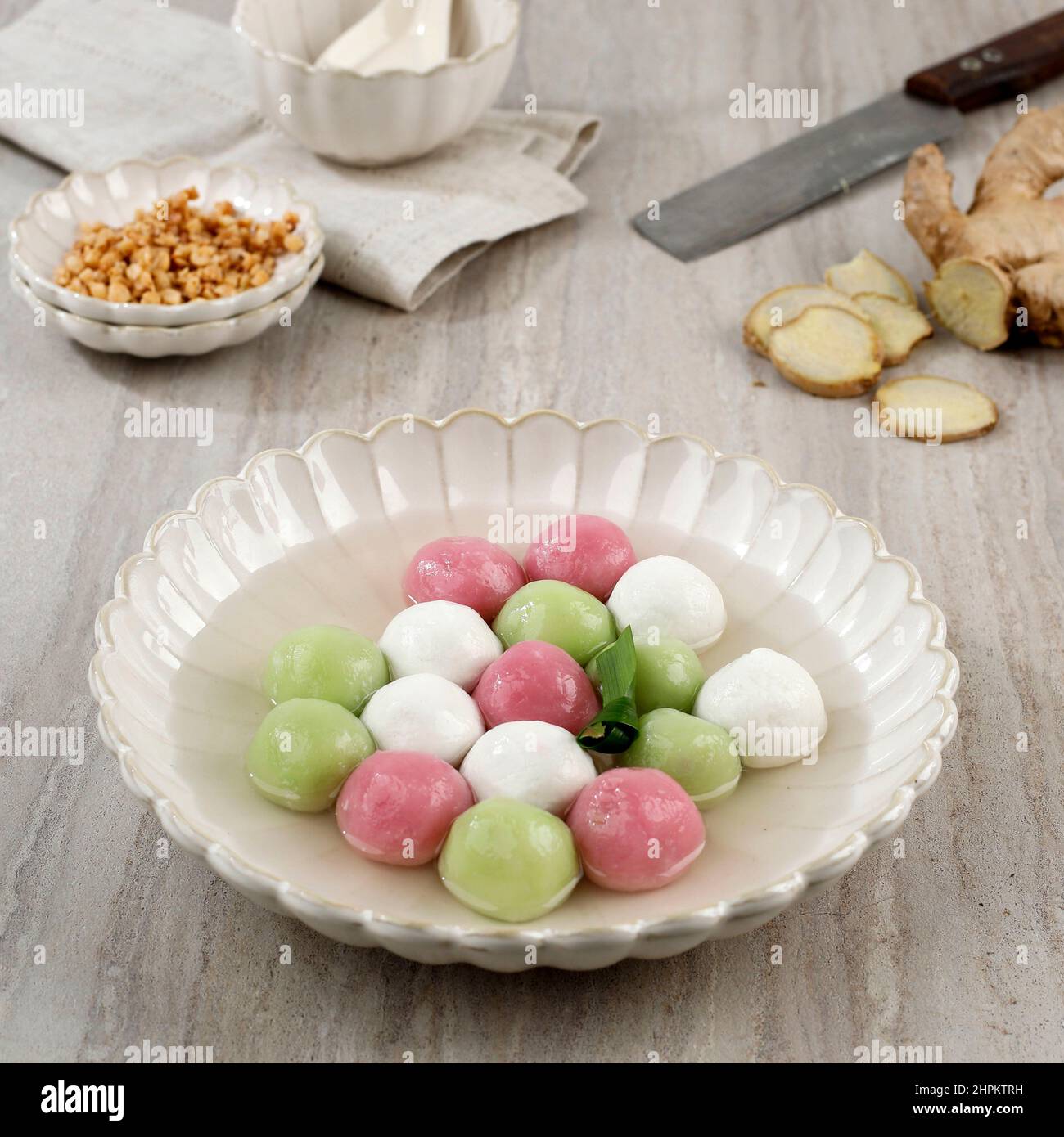 Tang Yuan or Traditional Chinese Sweet Rice Ball made from Glutinous ...