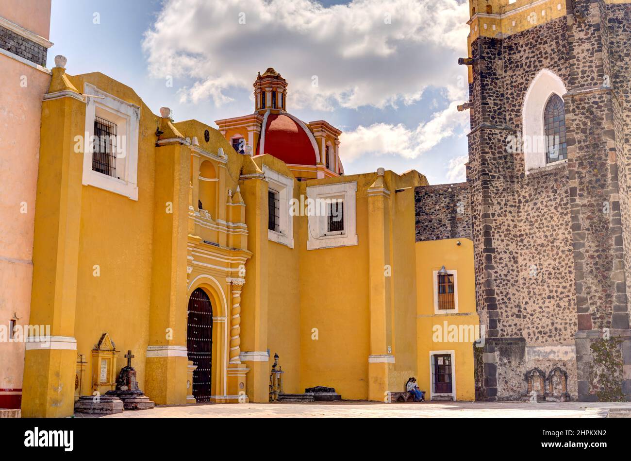 San Pedro Cholula, Mexico Stock Photo - Alamy