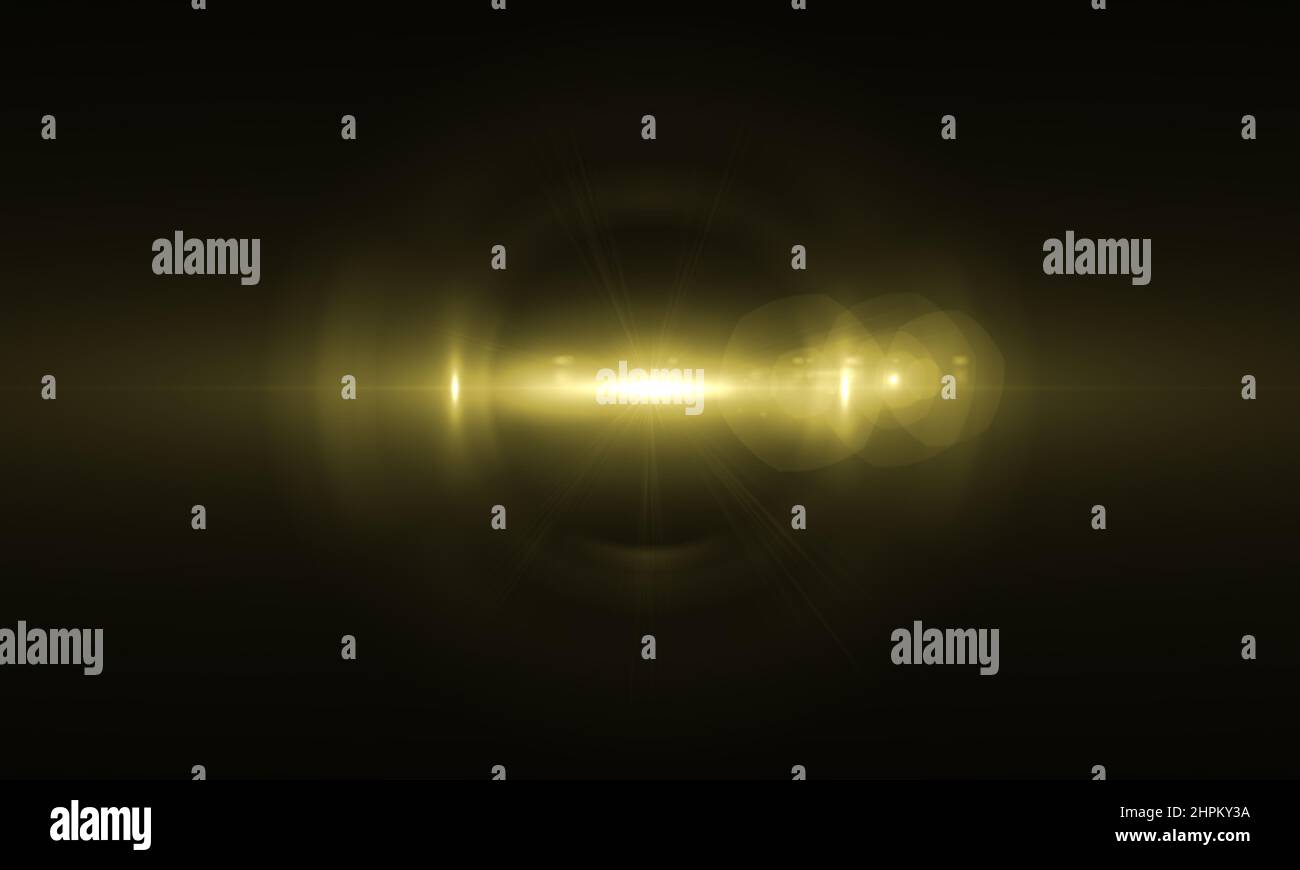 Lens Flare light over background. Easy to add overlay or screen filter ...