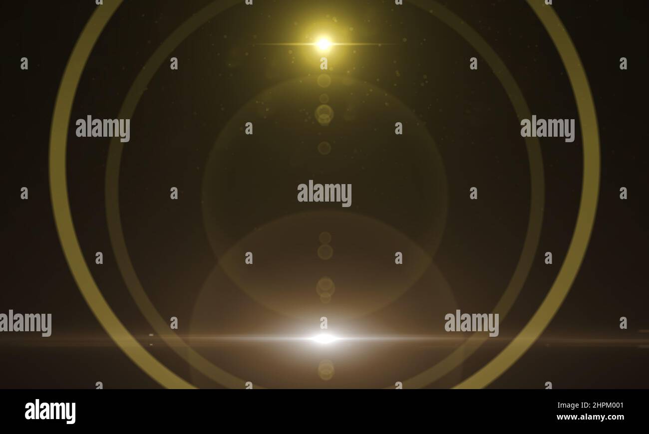 Lens Flare light over background. Easy to add overlay or screen filter ...