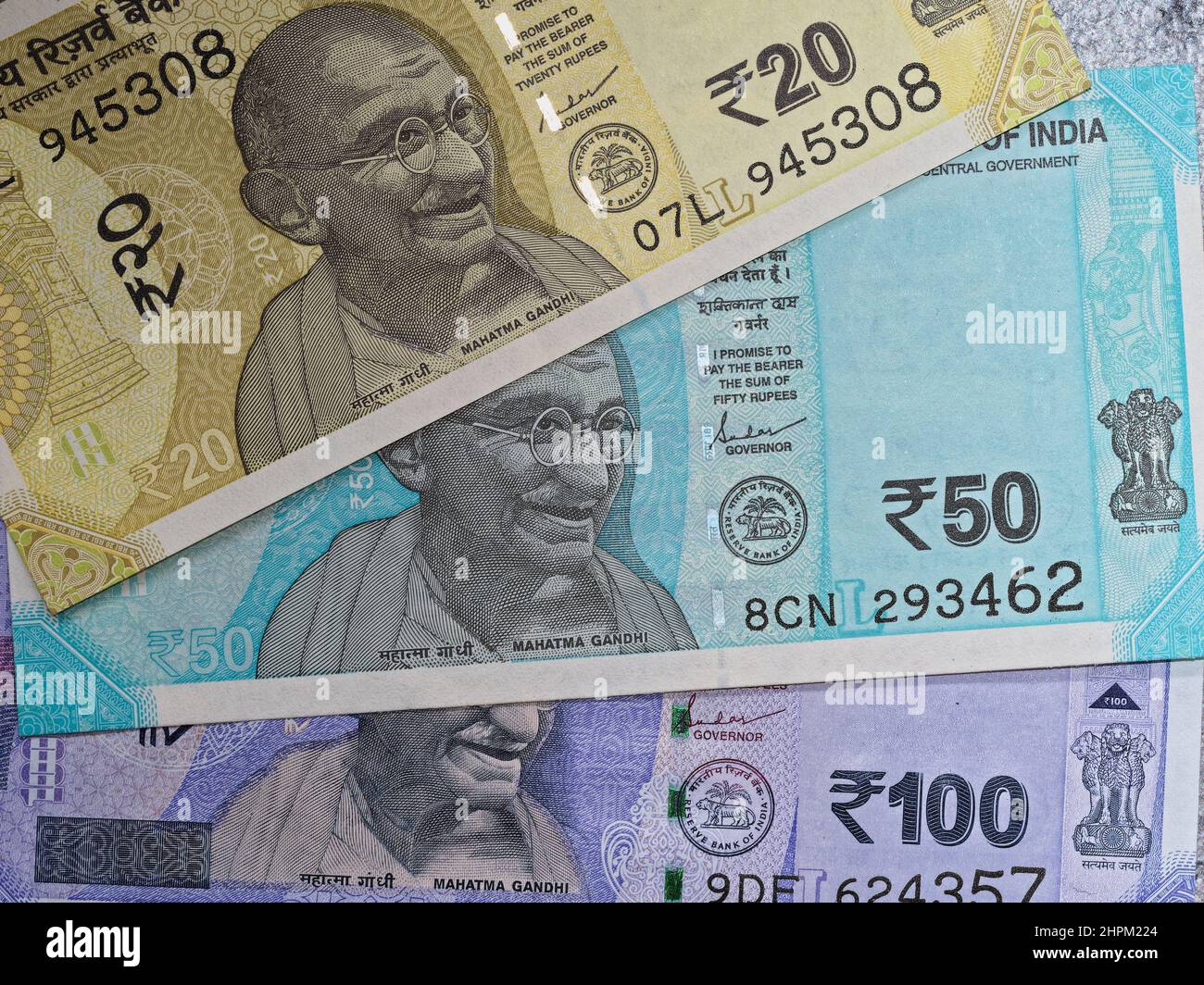 Fifty rupee note hi-res stock photography and images - Alamy