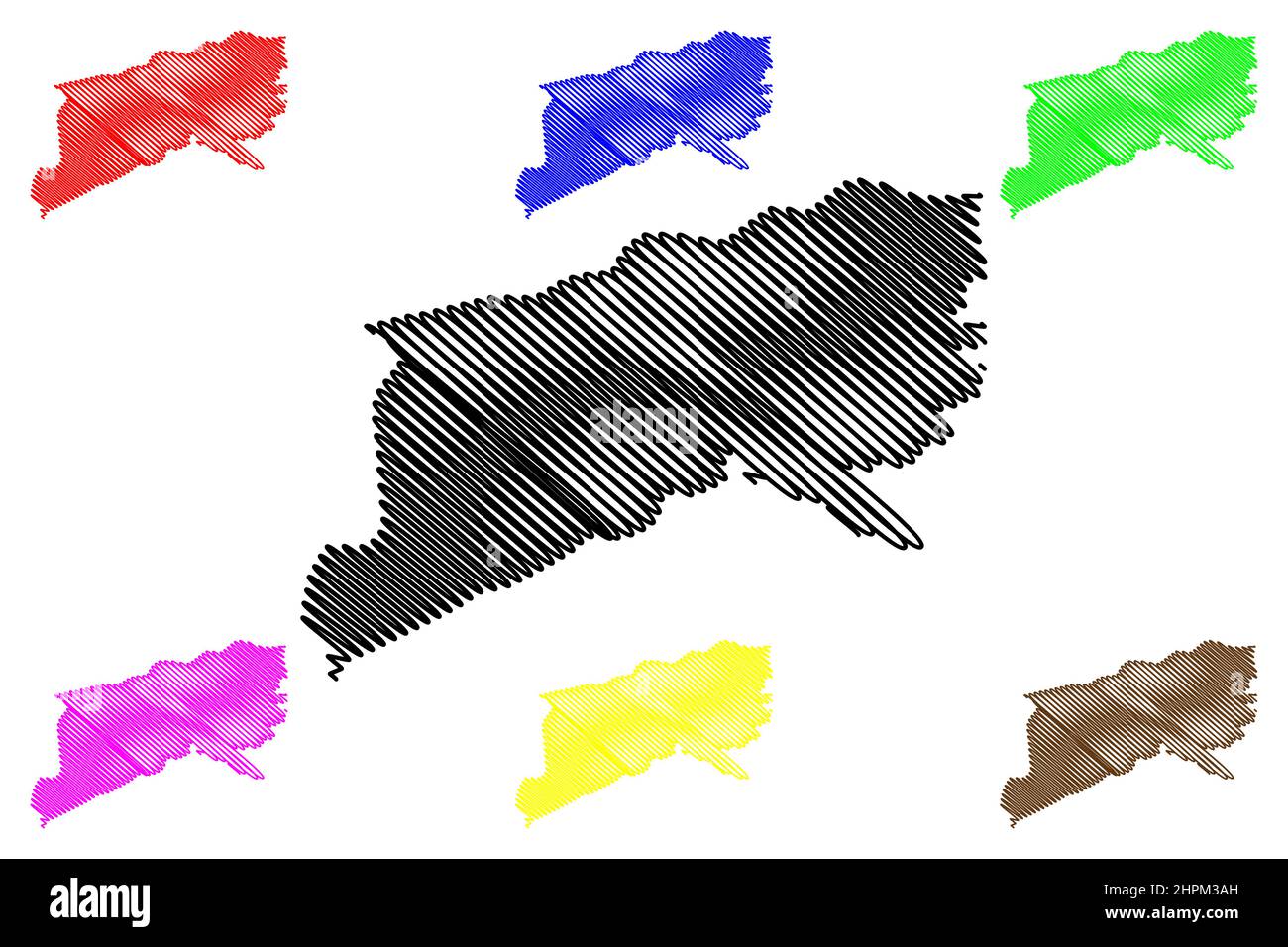 Yadgir district (Karnataka State, Republic of India, Gulbarga Division ...