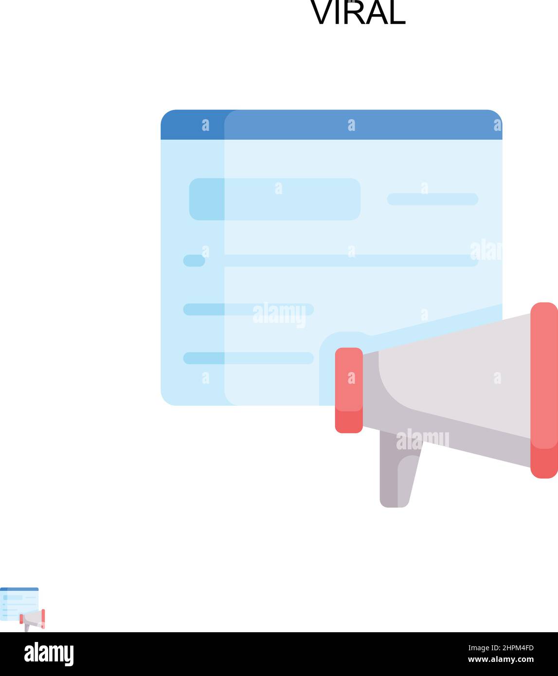 Viral video background Stock Vector Images - Alamy