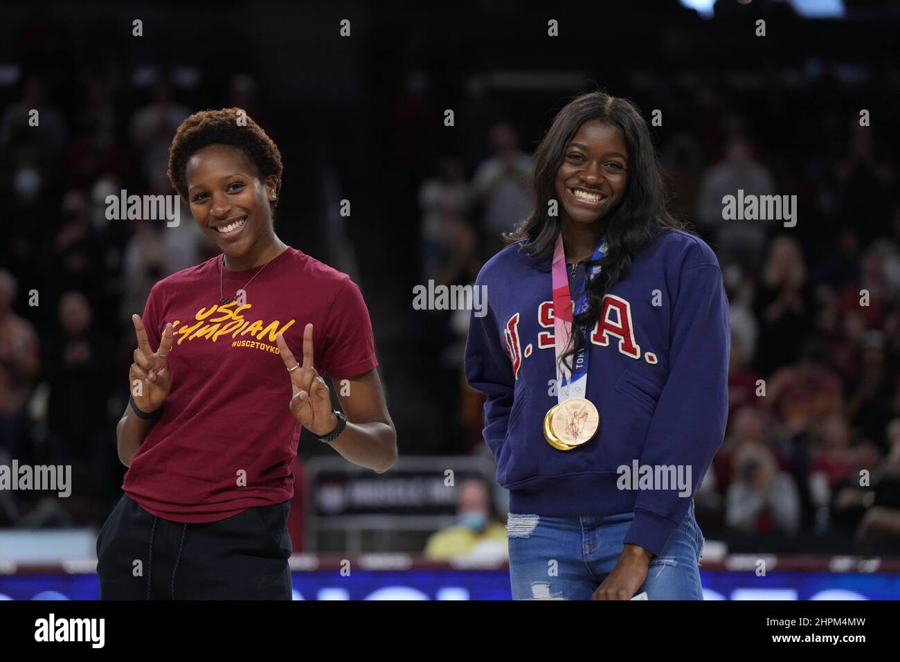 Southern California Trojans 2020 Tokyo track and field Olympians Kyra ...