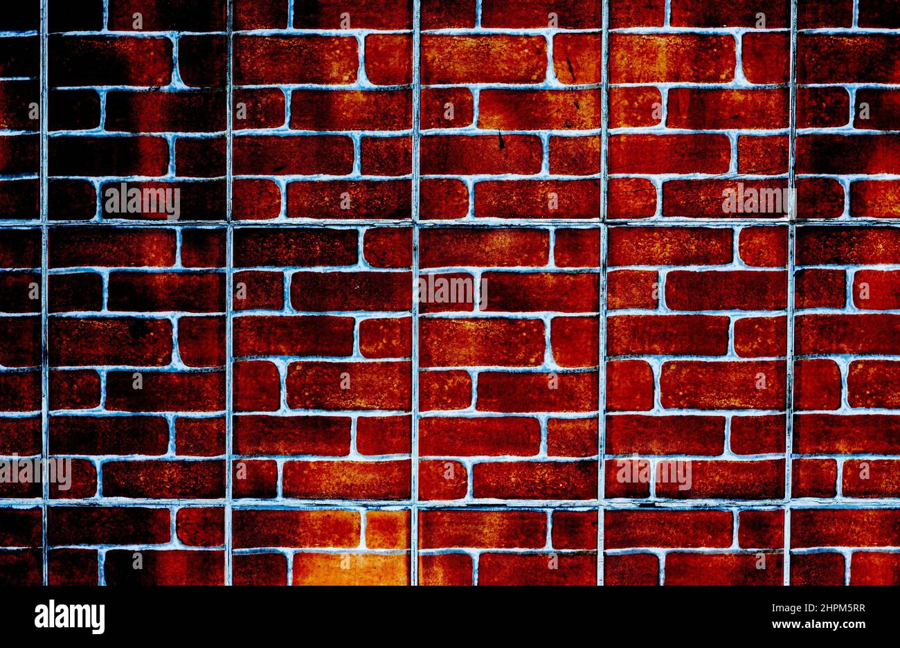Red color brick hi-res stock photography and images - Alamy
