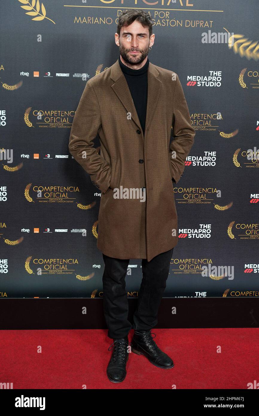 Fernando Guallar attends the 'Competencia oficial' (Official ...