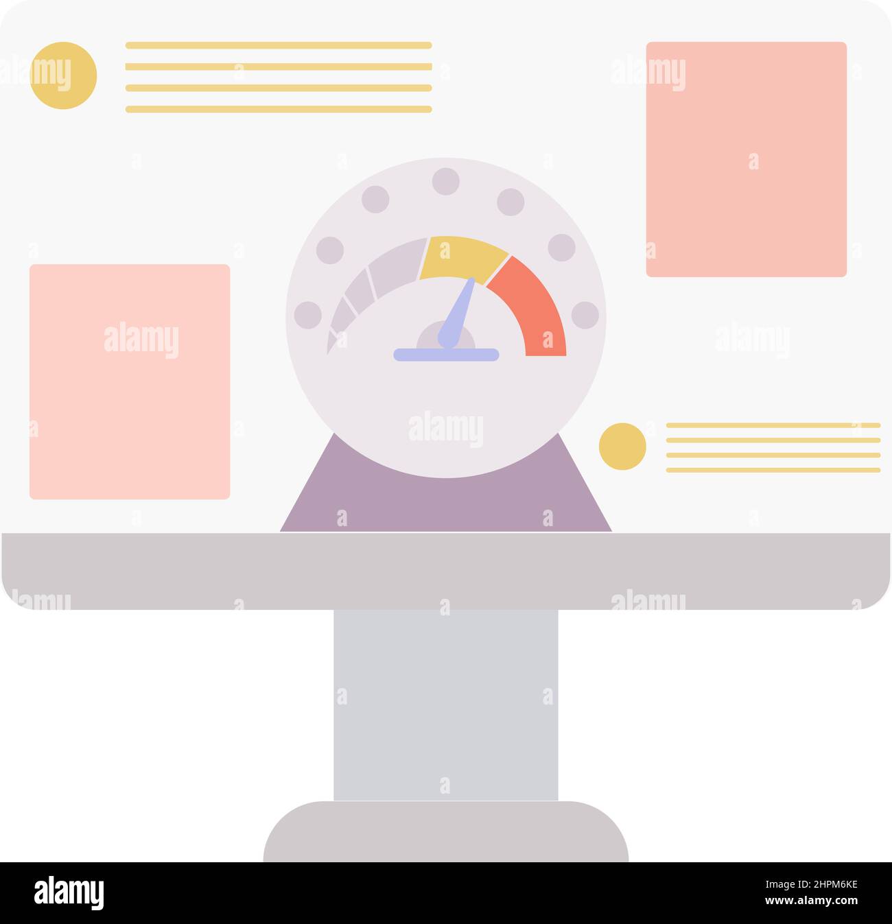 Internet speed test Stock Vector Images - Alamy