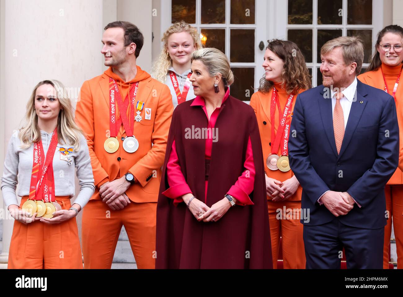 Queen maxima and ireen wust hi-res stock photography and images - Alamy