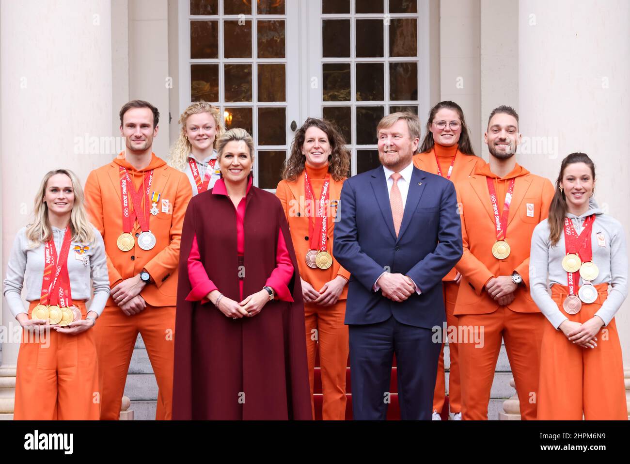 DEN HAAG, NETHERLANDS - FEBRUARY 22: Irene Schouten, Thomas Krol ...