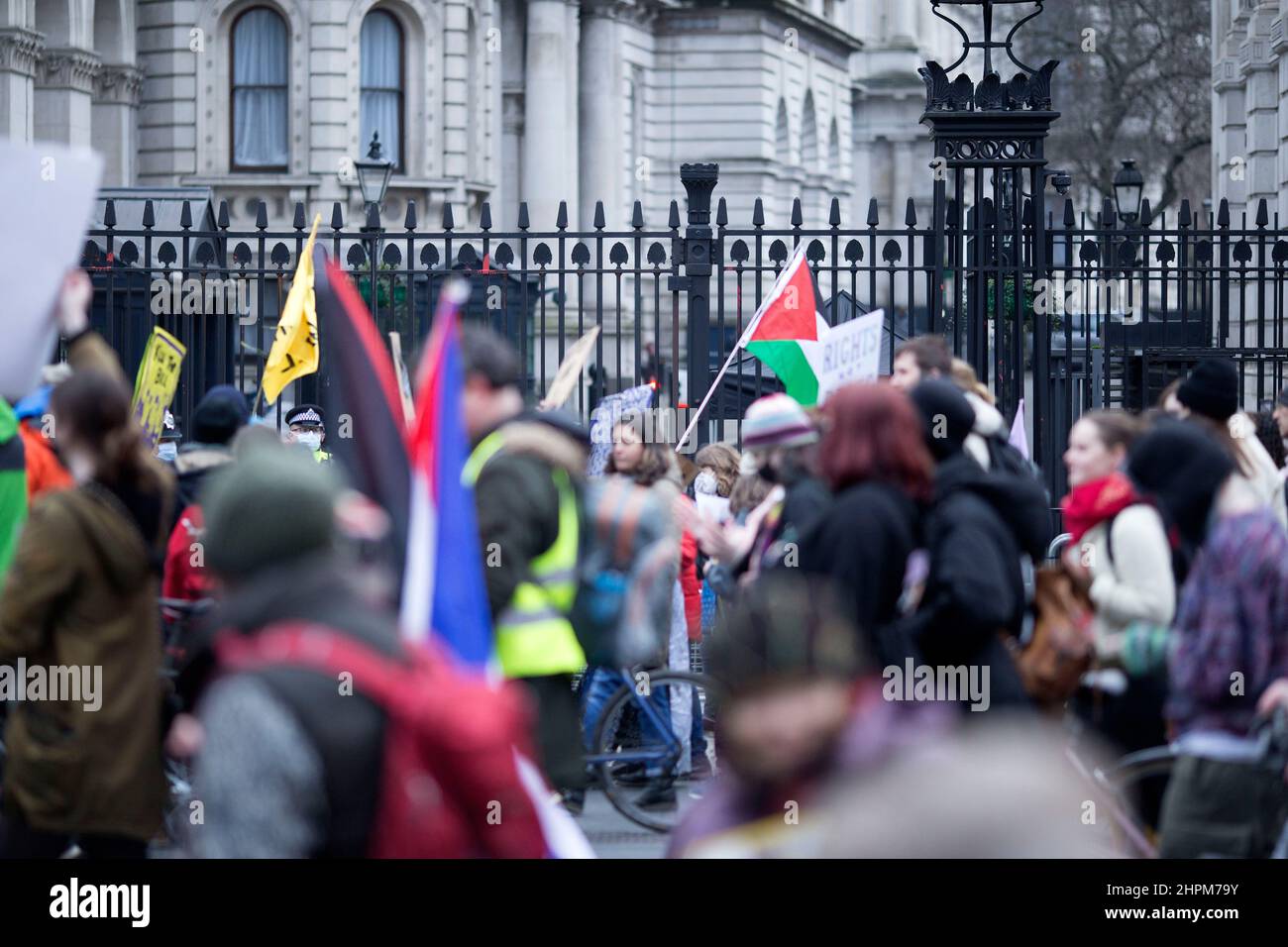 Participants march during a Kill The Bill rally against the Police ...