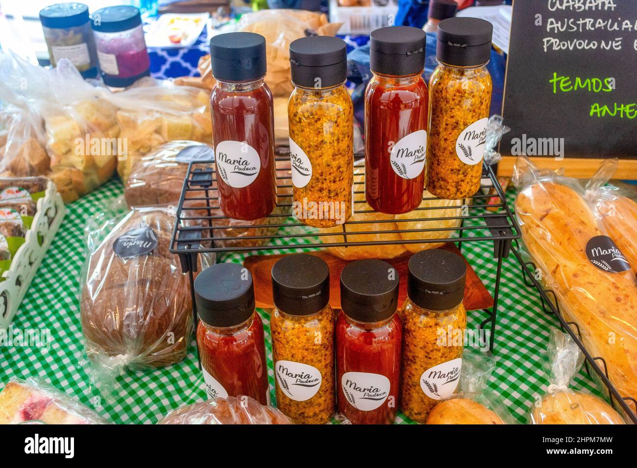 Baked goods by Maria Padoca seen in the traditional fair in the Cinema ...