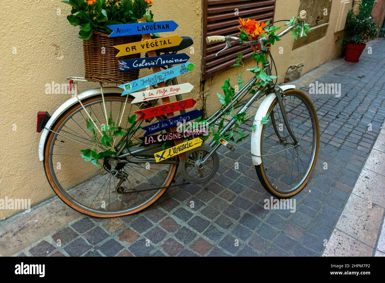 Collioure, France, (Perpignan Region), Street Scenes, Scenic, Objects ...