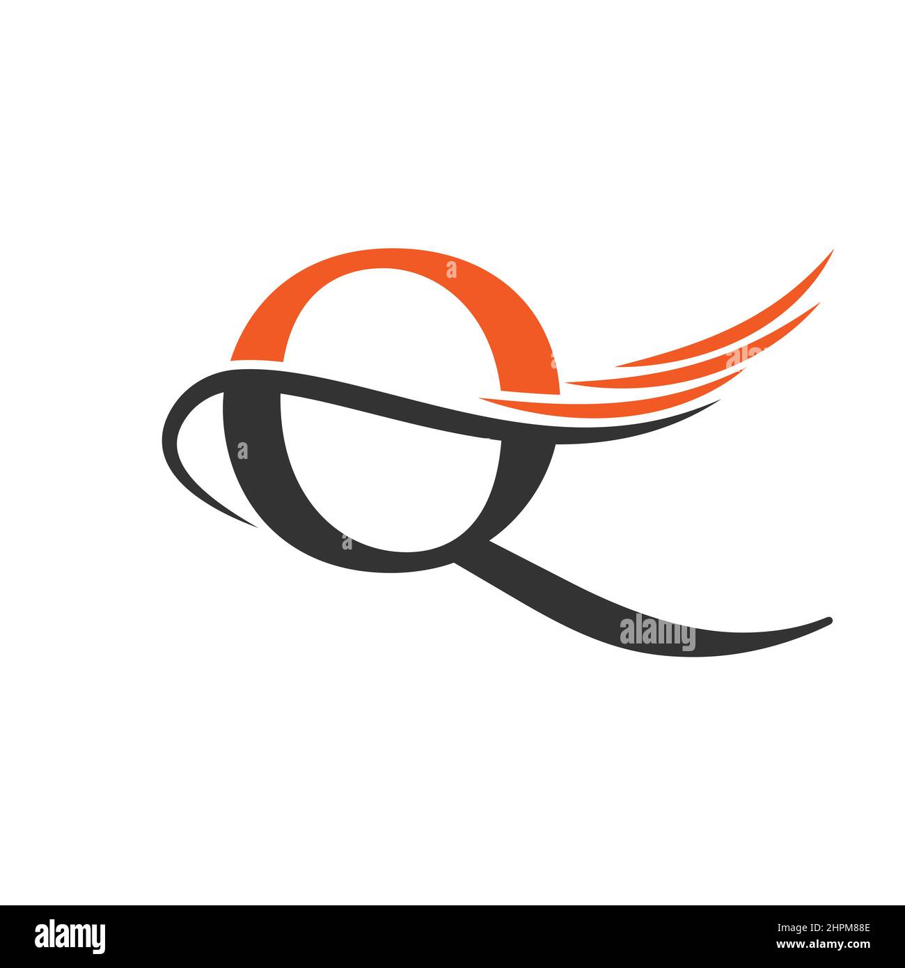 Letter Q Logo Design Business Sign. Unique Logo Design Q Letter ...