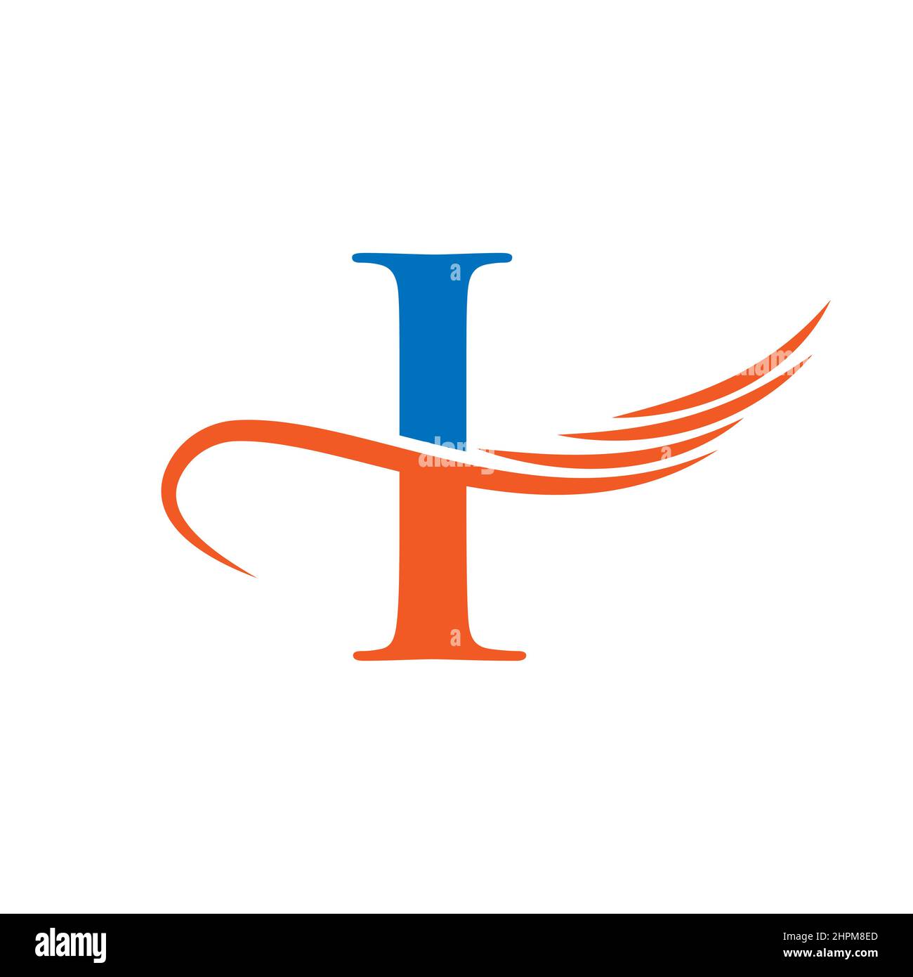 Letter I Logo Design Business Sign. Unique Logo Design I Letter ...