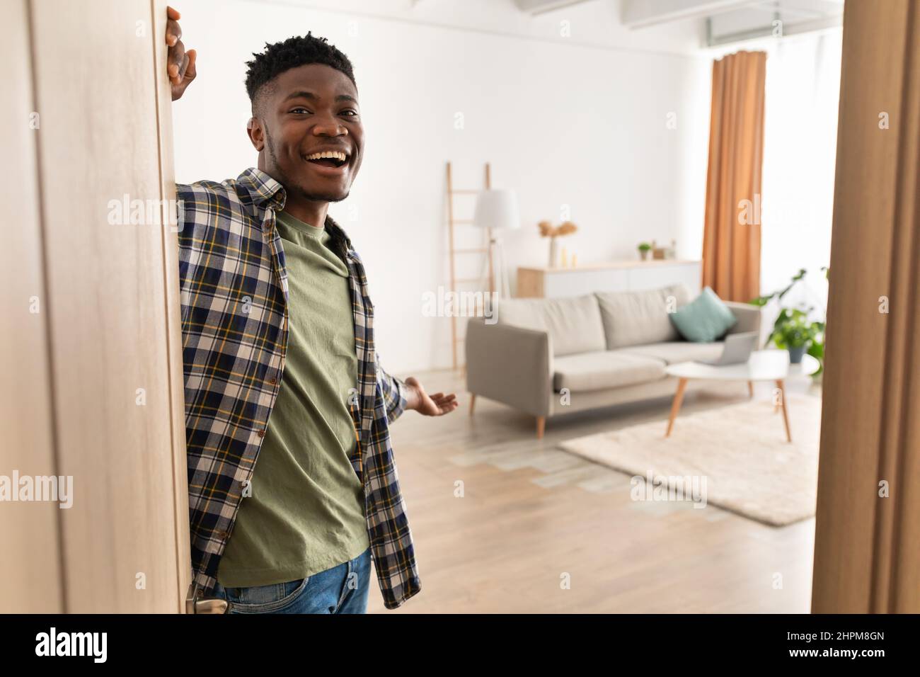 Slow motion smiling young man hi-res stock photography and images - Alamy