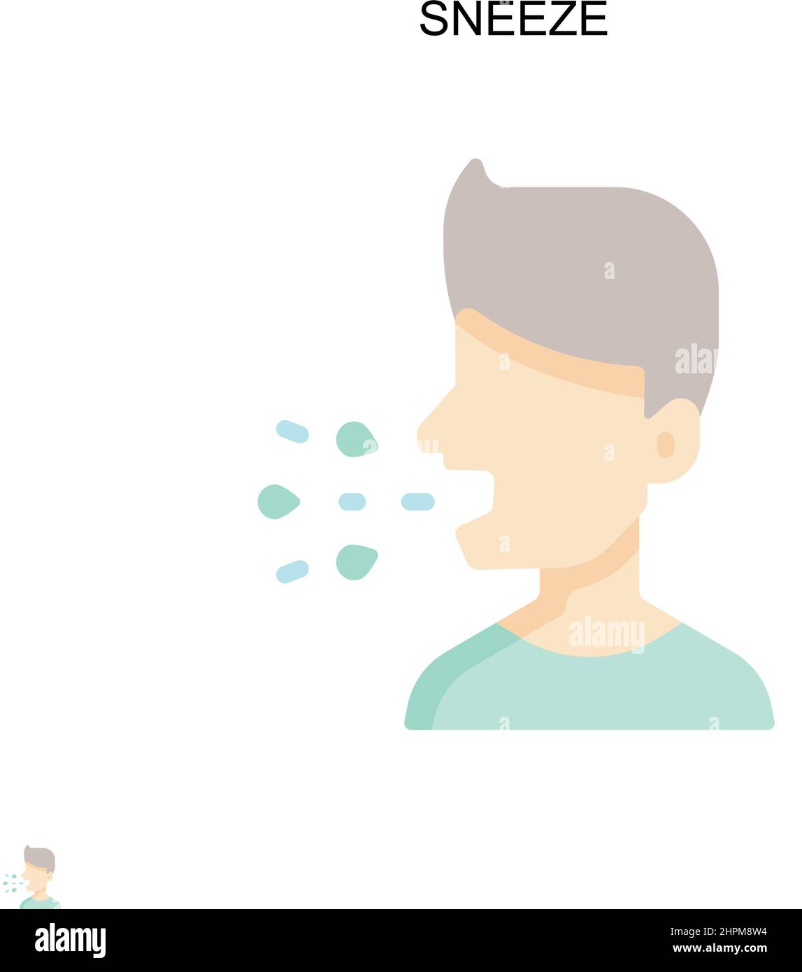 Female mobile unwell Stock Vector Images - Alamy