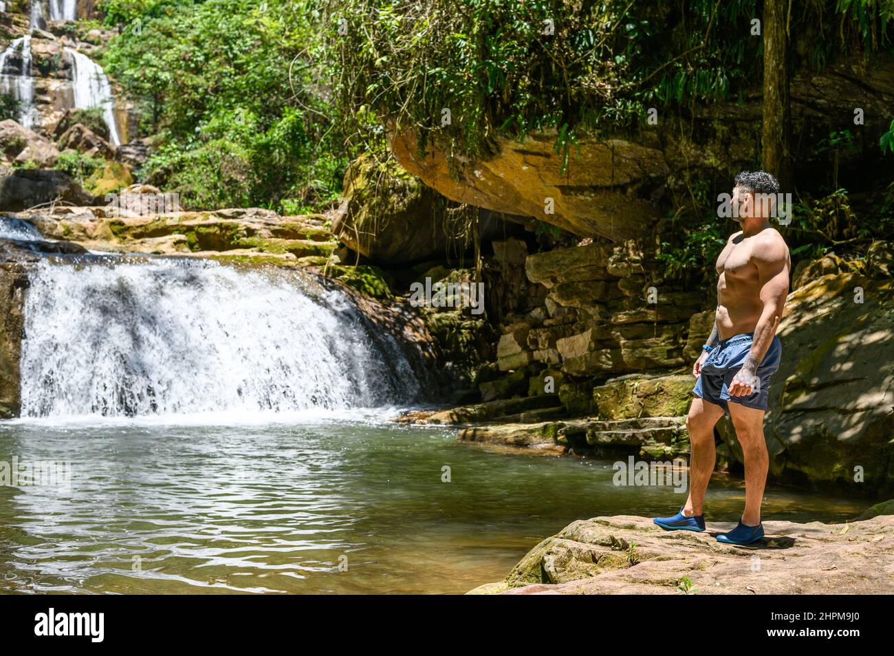 The waterfall of the bride peru hi-res stock photography and images - Alamy
