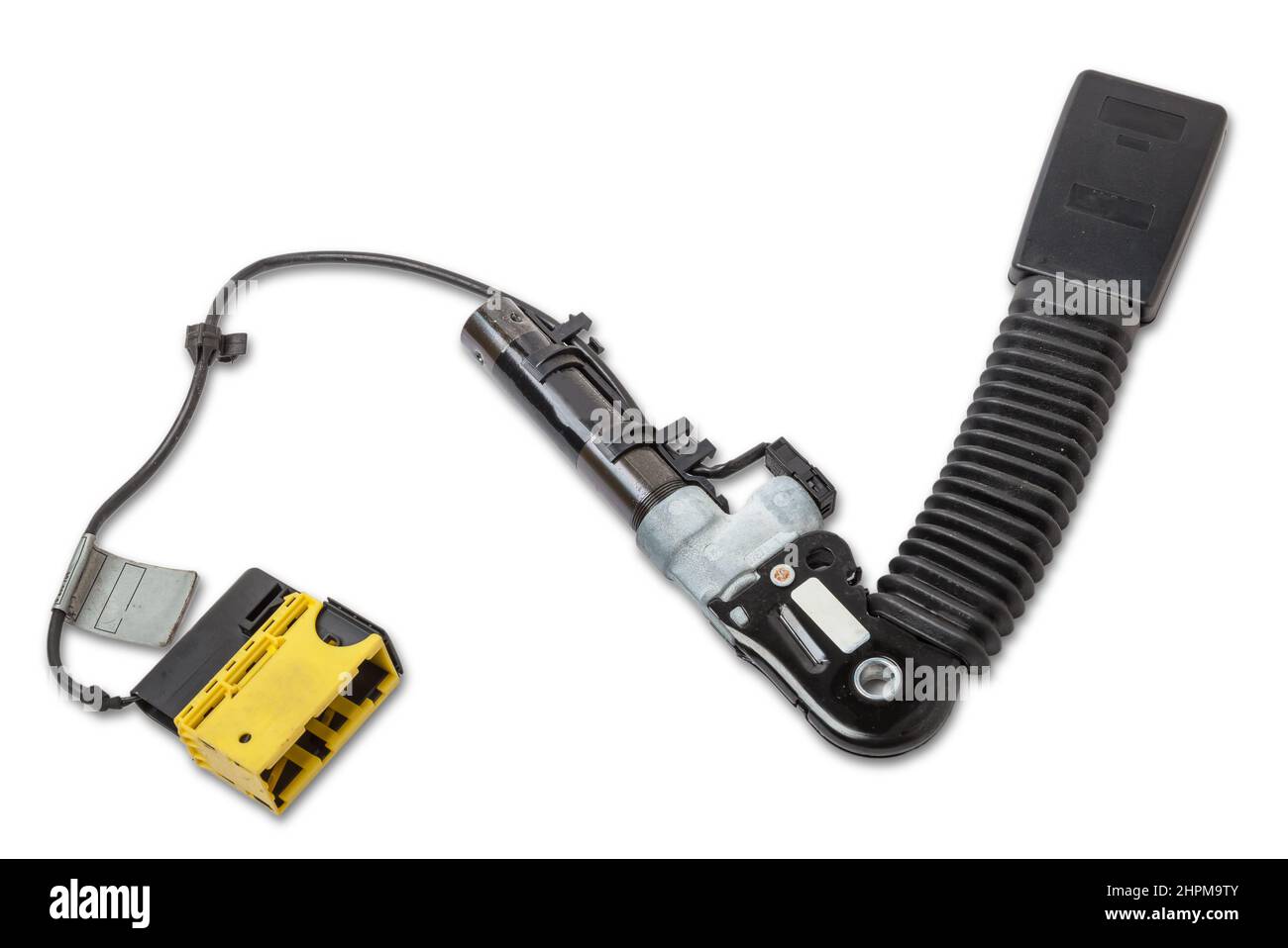 The lock of a seat belt of a car of forward sitting with the panel for ...