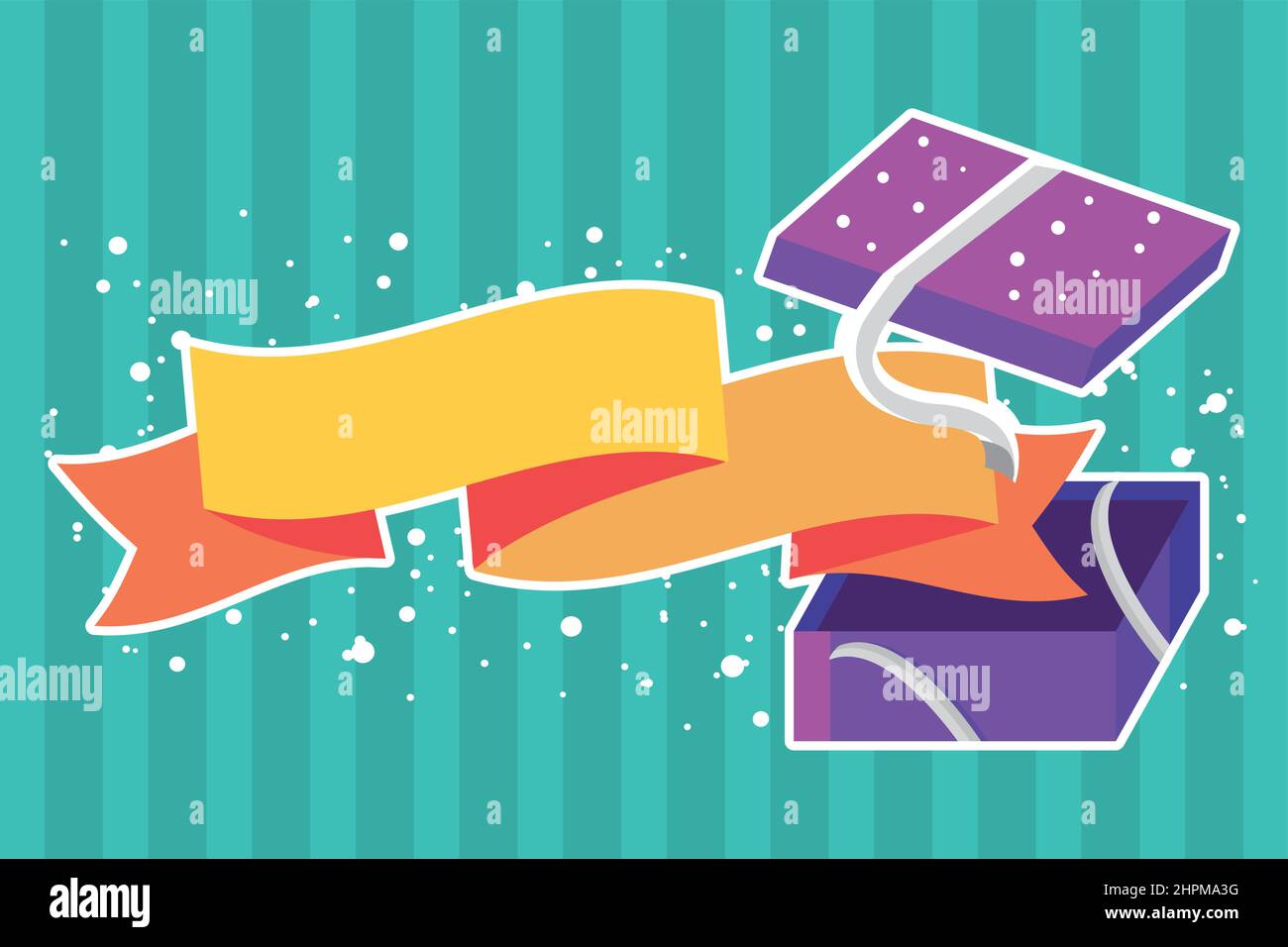 open gift box Stock Vector Image & Art - Alamy