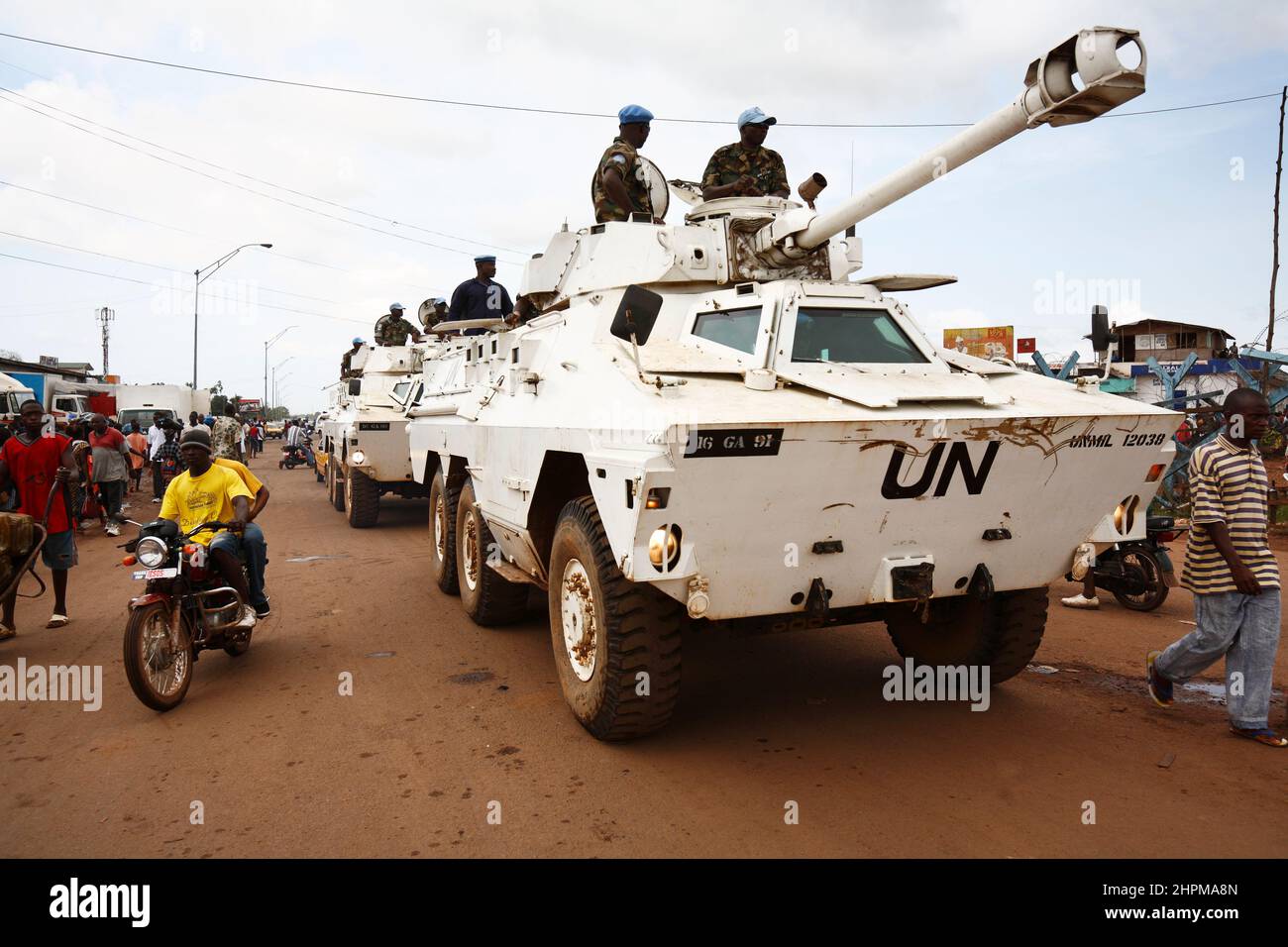 UN Women Power in Monrovia, Liberia. The deployment of the Indian ...