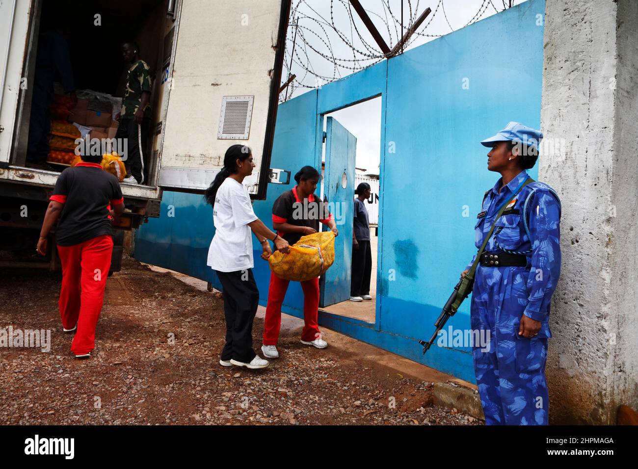 UN Women Power in Monrovia, Liberia. The deployment of the Indian ...