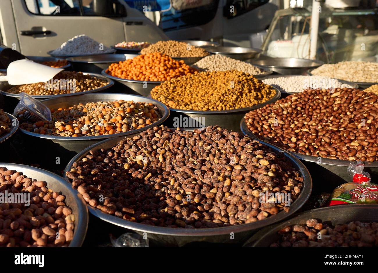 Striped Peanut Bags Outline