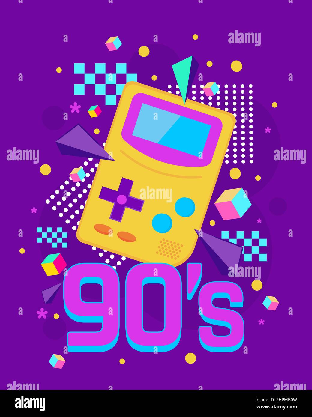 90s video game Stock Vector Image & Art - Alamy