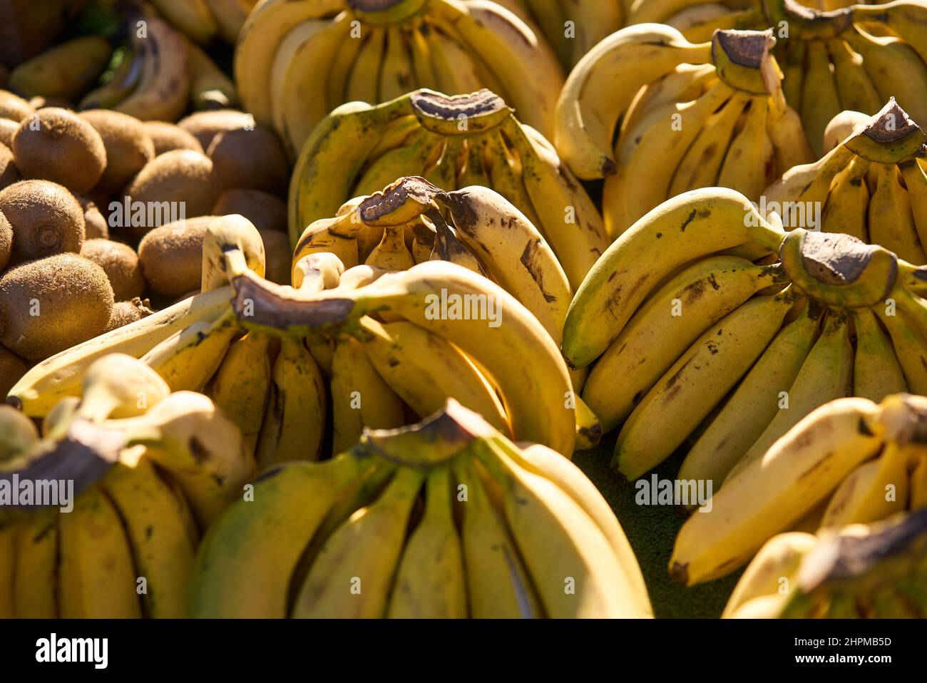 Bananas on the shelf hi-res stock photography and images - Alamy