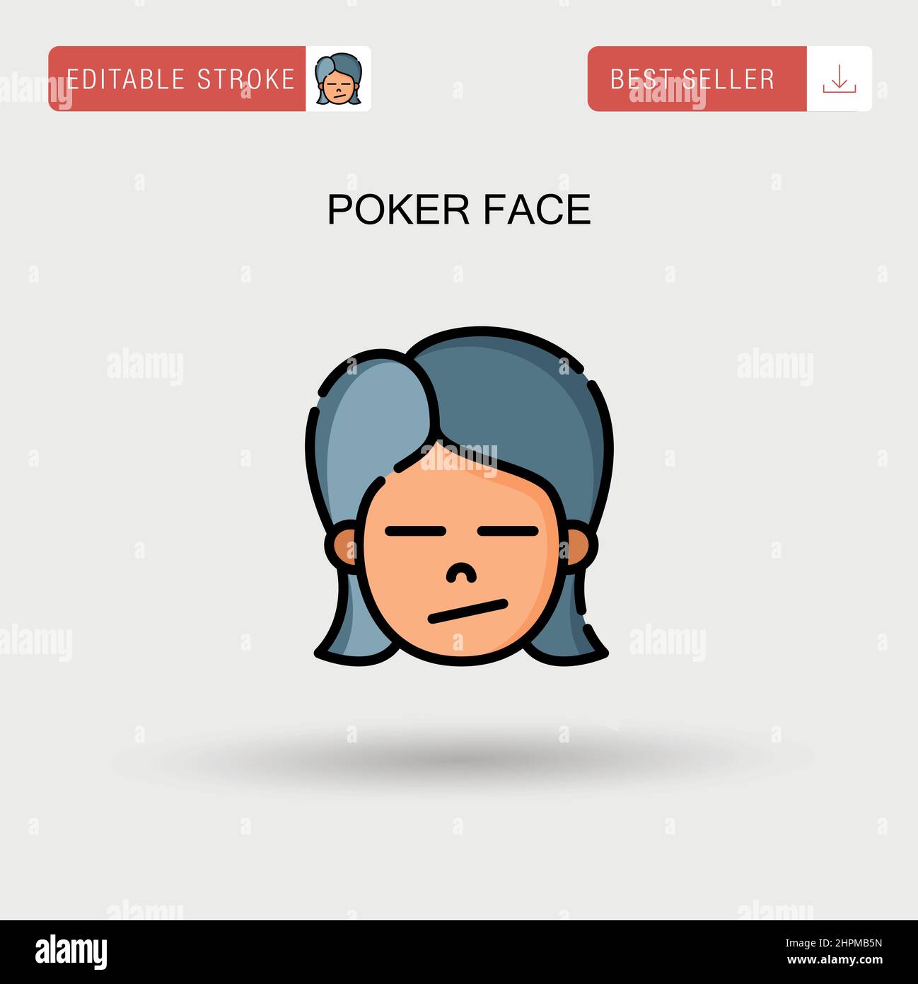 Girl thinking hispanic Stock Vector Images - Alamy