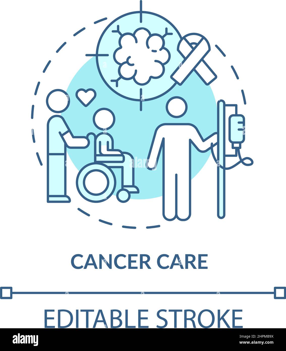 Caregiving drawing Stock Vector Images - Alamy