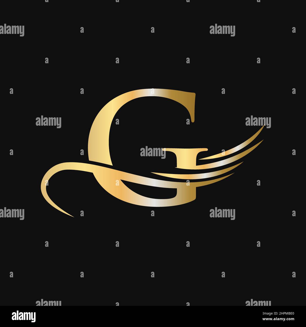 Letter G Logo Design Business Sign. Unique Logo Design G Letter ...