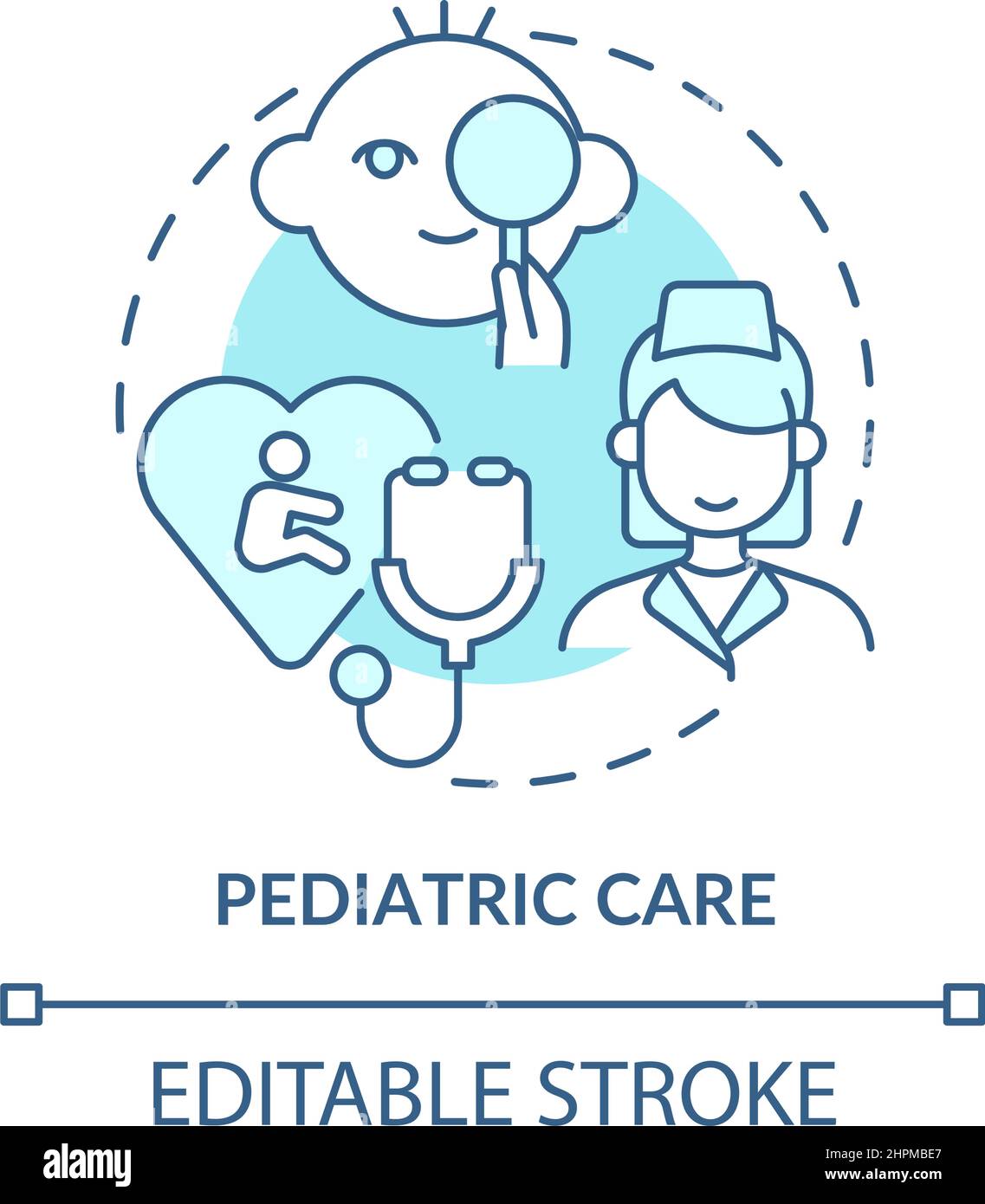 Pediatric care turquoise concept icon Stock Vector Image & Art - Alamy Pediatric care turquoise concept icon Stock Vector Image & Art - Alamy